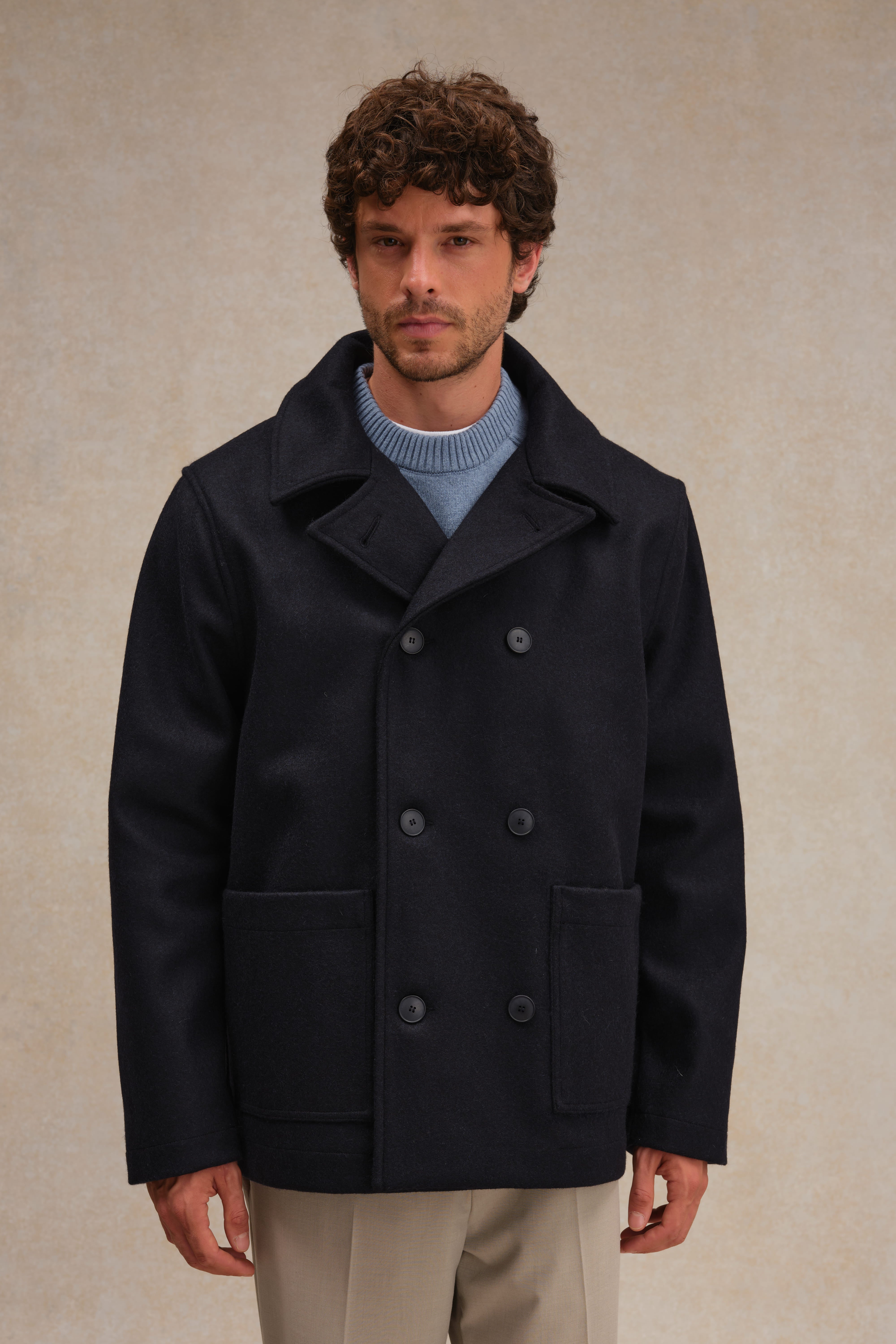 Caban bleu marine pour homme | Le Minor